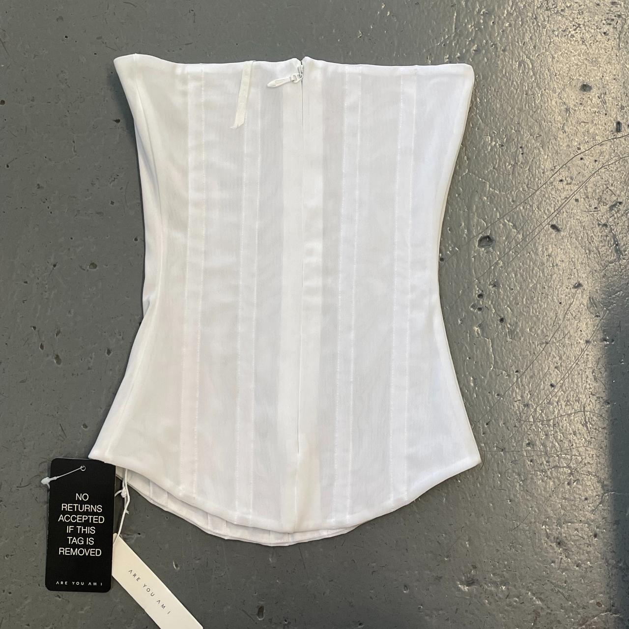 Sunniva corset - White size 0 Removed of anything... - Depop