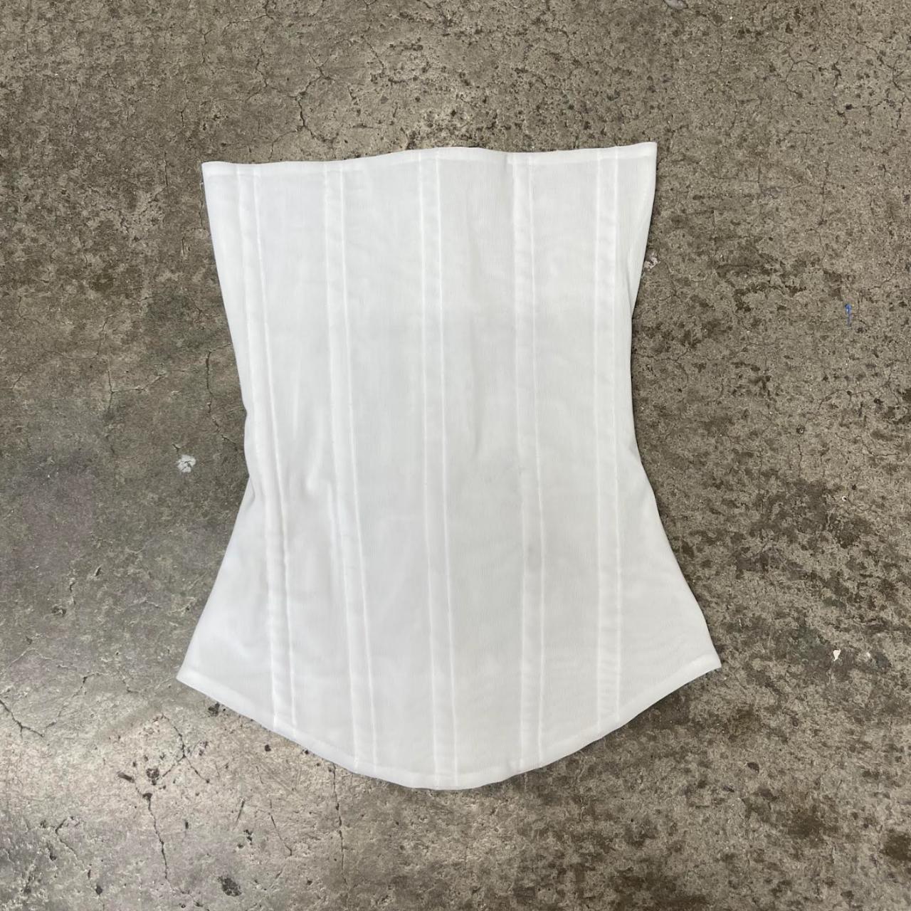 Sunniva Corset - white, 0 Removed of anything... - Depop
