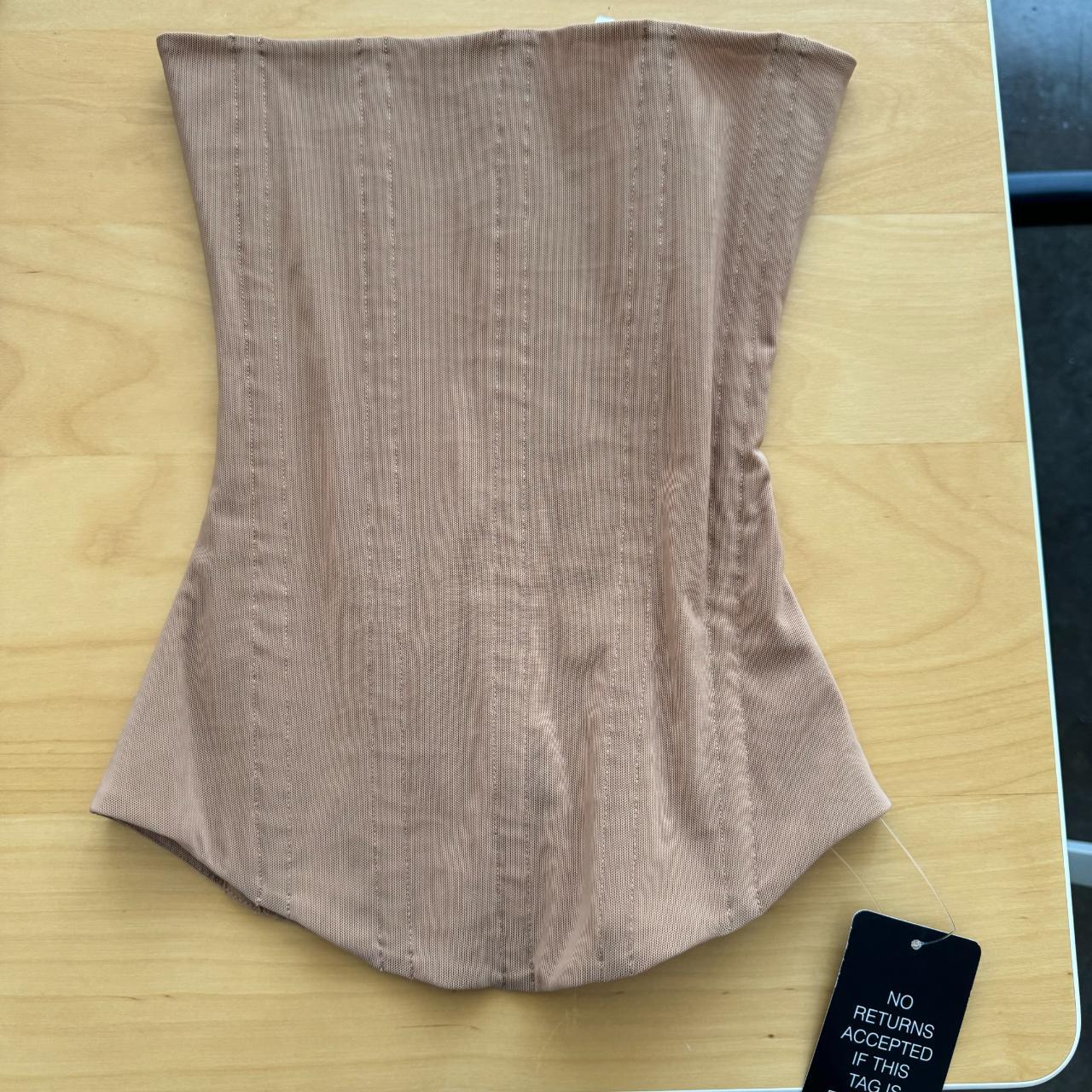 ARE YOU AM I Sunniva Corset - Nude, 0 *see... - Depop