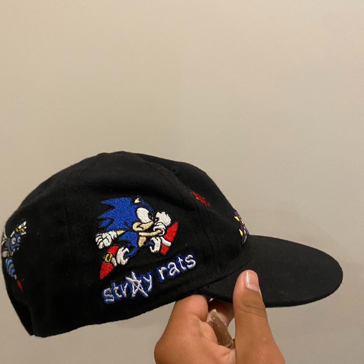 Stray Rats x Sonic Hat Size M Amazing embroidered... - Depop