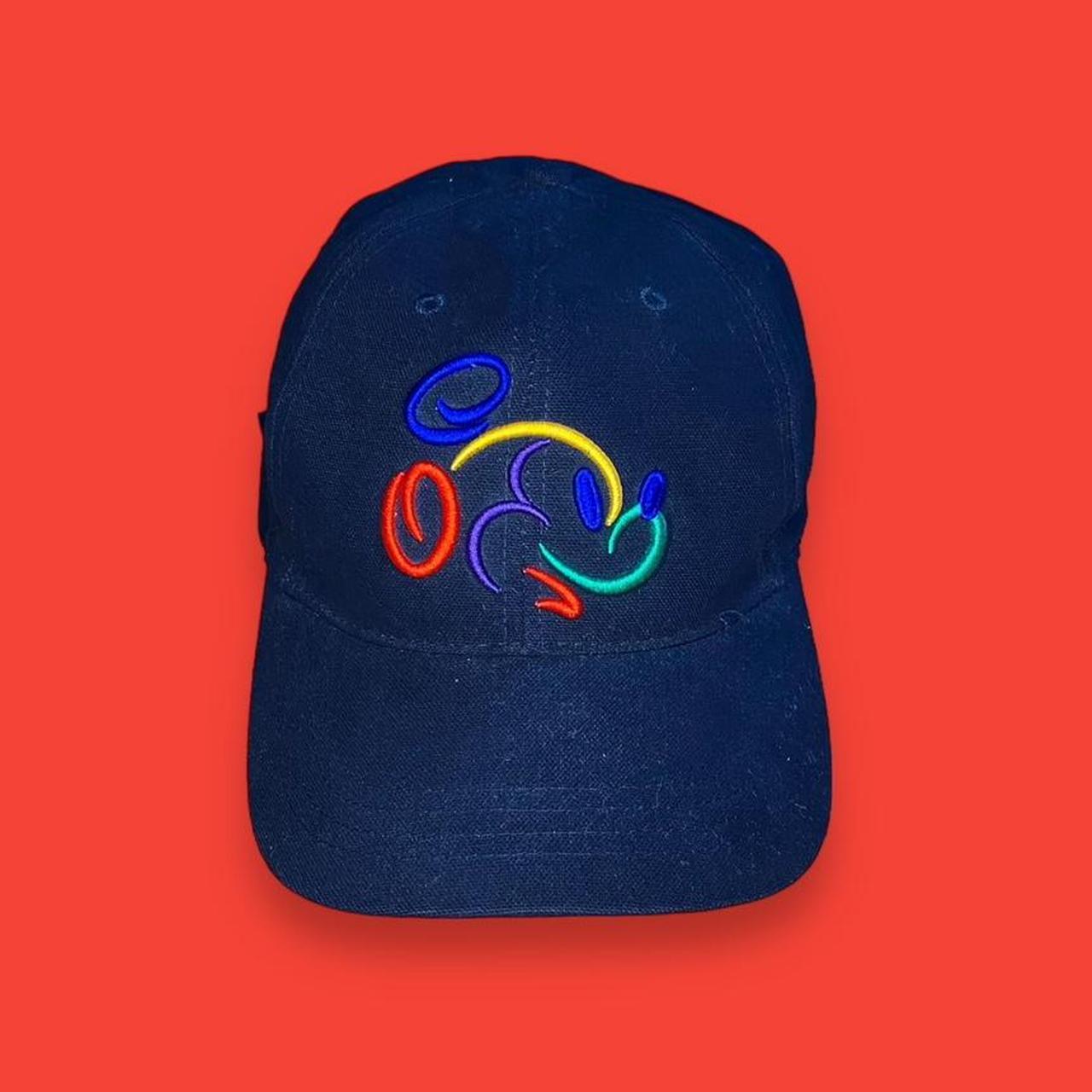 Vintage Walt Disney World Mickey Mouse Strapback Cap... - Depop