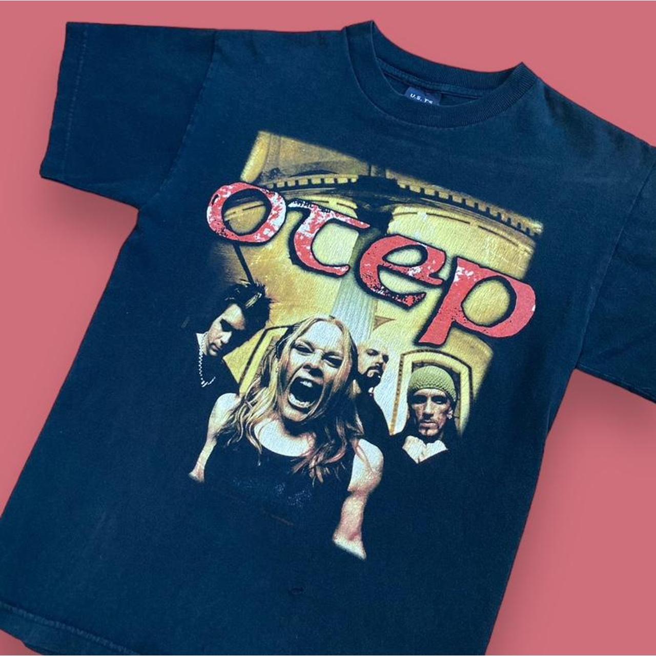 Vintage 2002 Otep “Pit Boss” Black Band Tshirt... - Depop