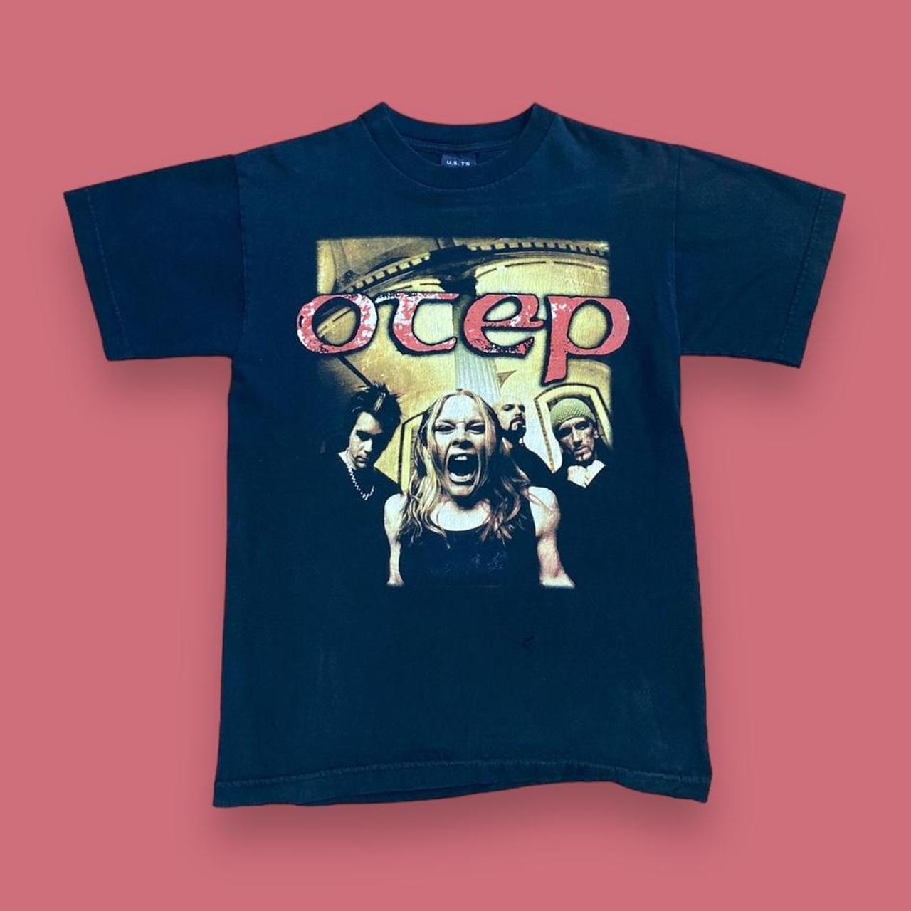 Vintage 2002 Otep “Pit Boss” Black Band Tshirt... - Depop