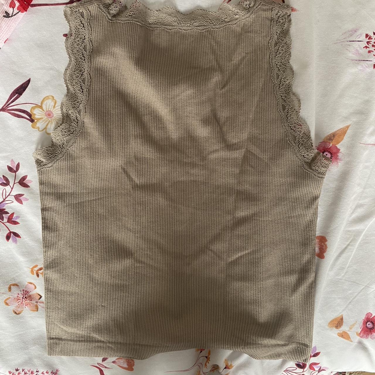 set of 2 primark/penney’s vest/cami tops 🤍 • both... - Depop