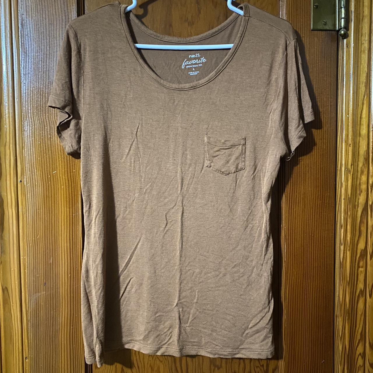 Rue 21 shirt Size large 3rd pic to show how it... - Depop