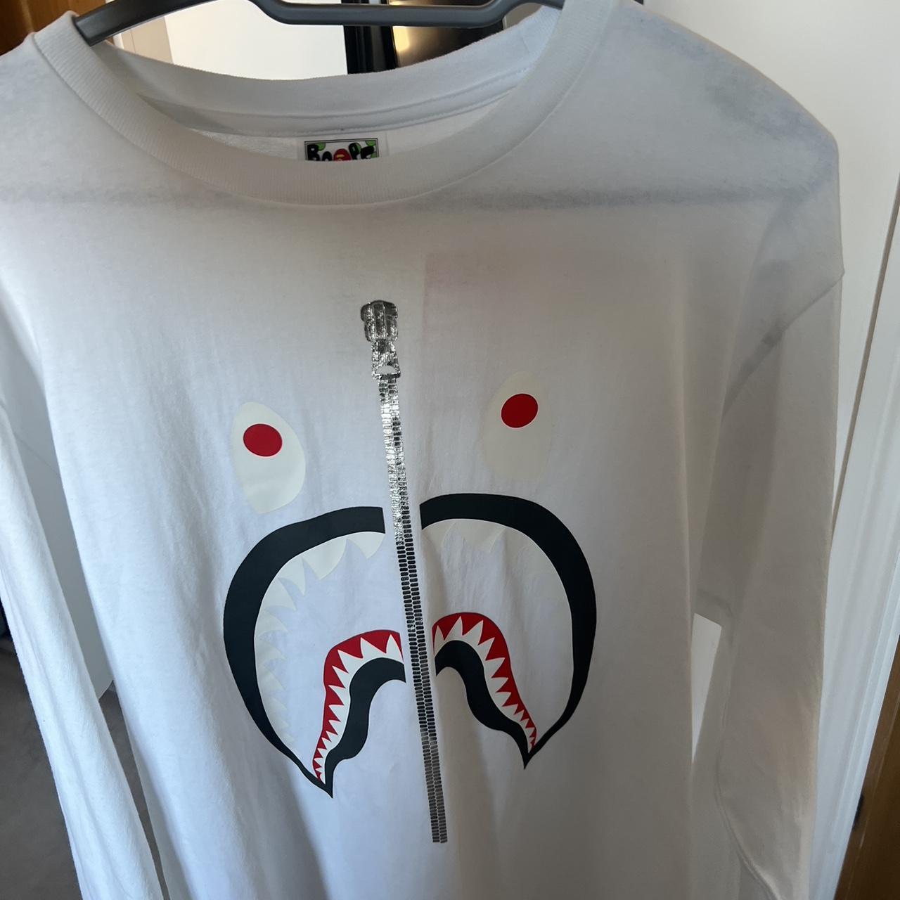 Bape long sleeve tshirt, size L. #bape - Depop