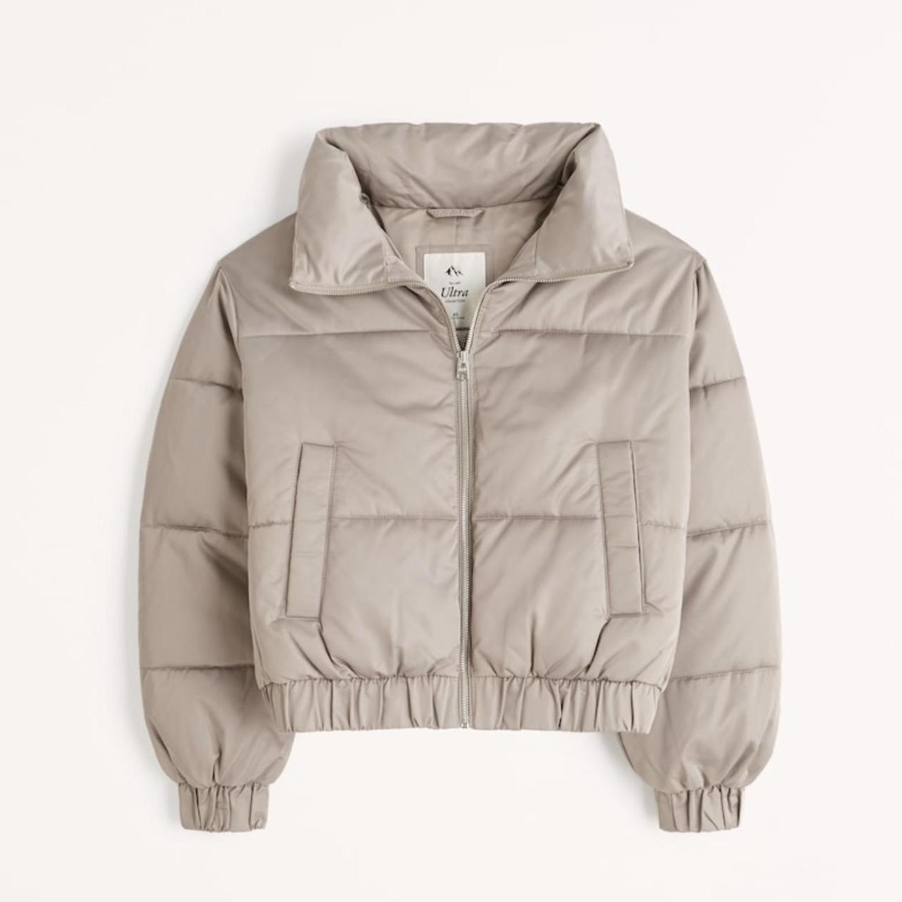Abercrombie mini ultra puffer cropped Wind and water... - Depop