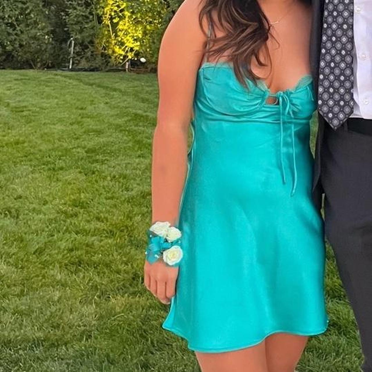 Hello Molly Mini Dress Wore once for hoco, literally... - Depop