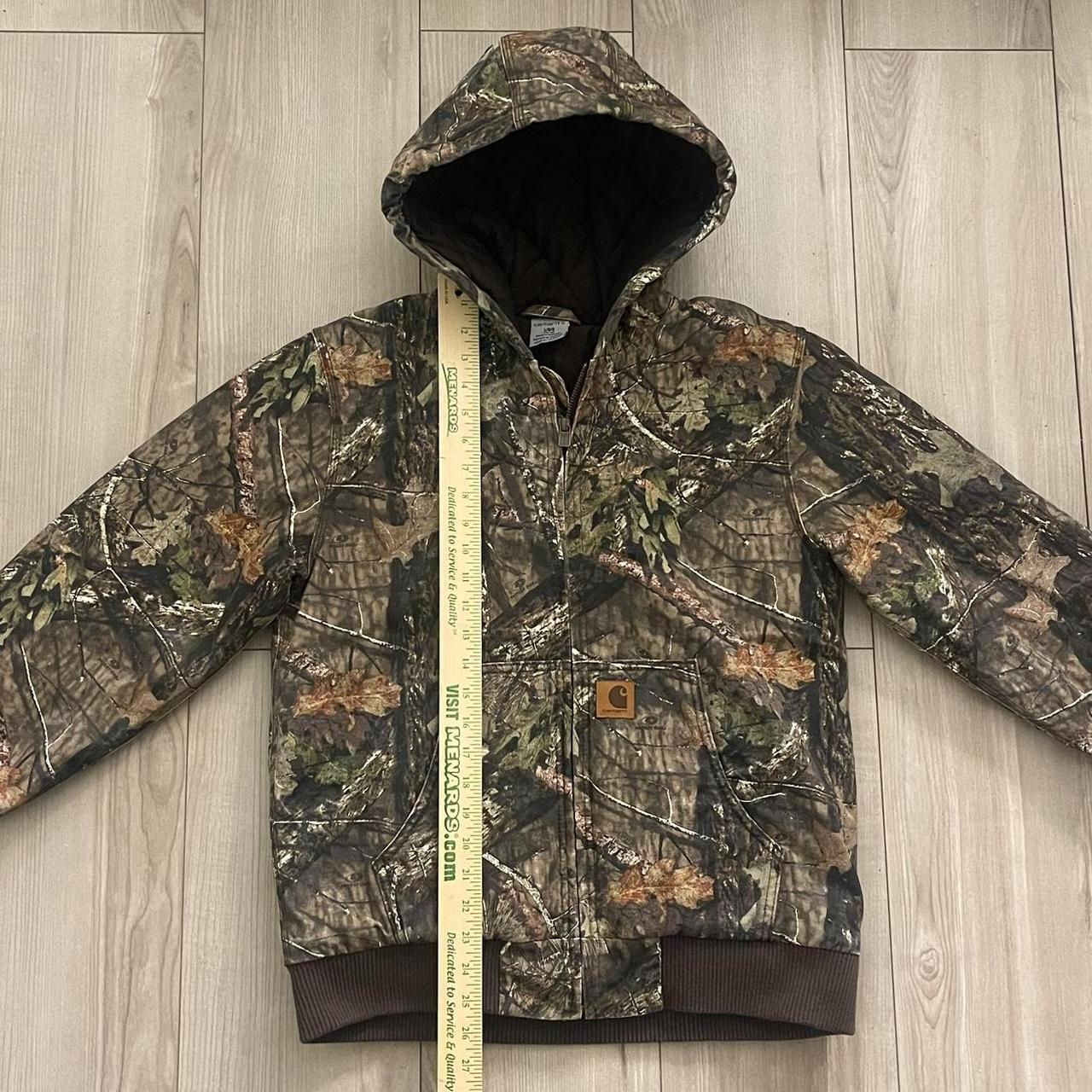 Y2K Carhartt real tree jacket Size L Youth L fits... - Depop