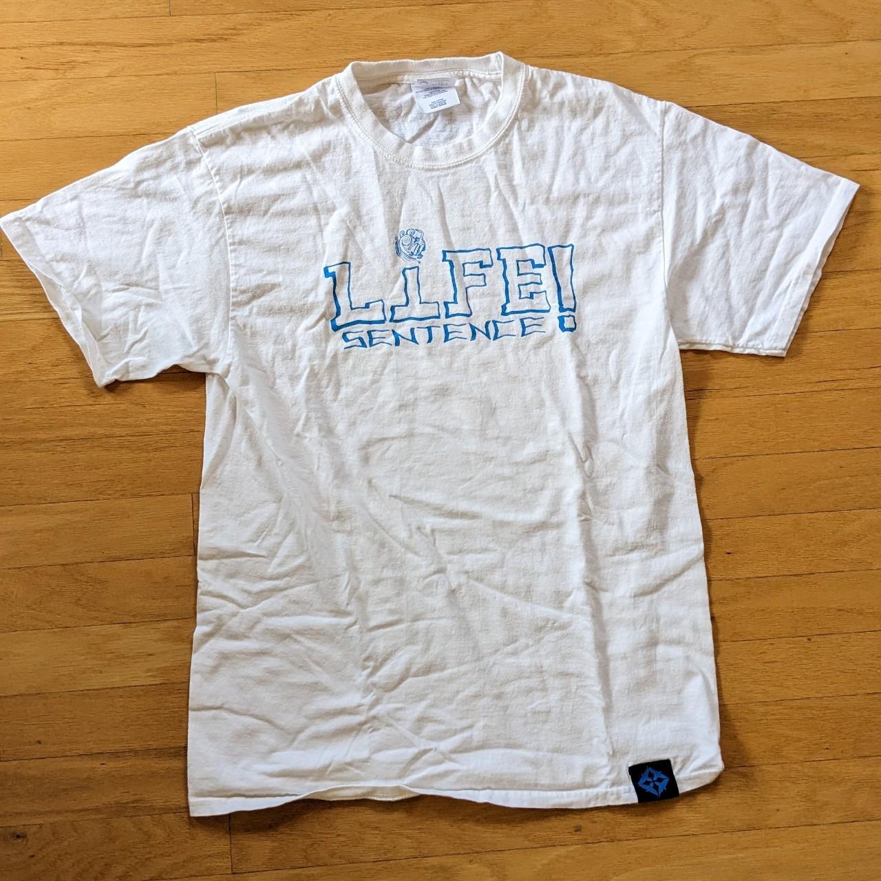 Es La Boom Life Sentence! Shirt 100% cotton Front... | Depop