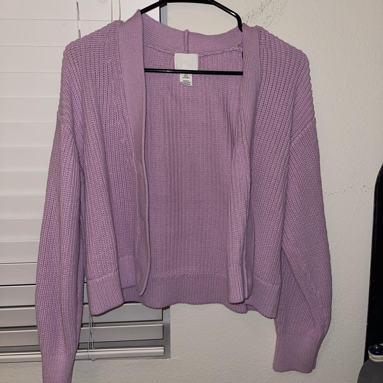 H&M cardigan (listed in blue as well) - Depop