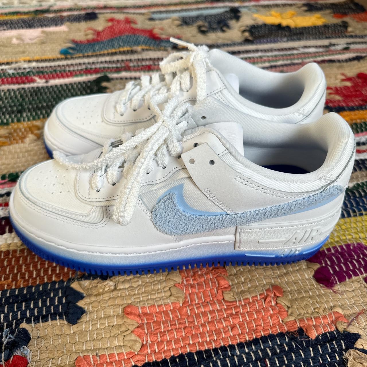 Nike air force 1 shadows Ray of hope in white and... - Depop