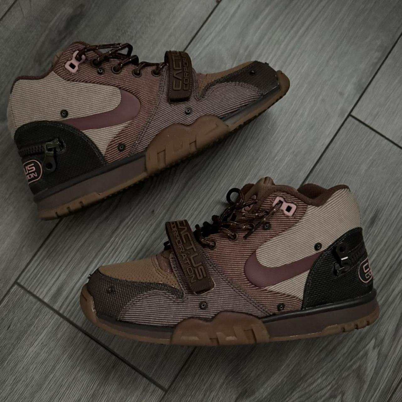 TRAVIS SCOTT NIKE AIR TRAINER 1 Size: 7UK - Depop