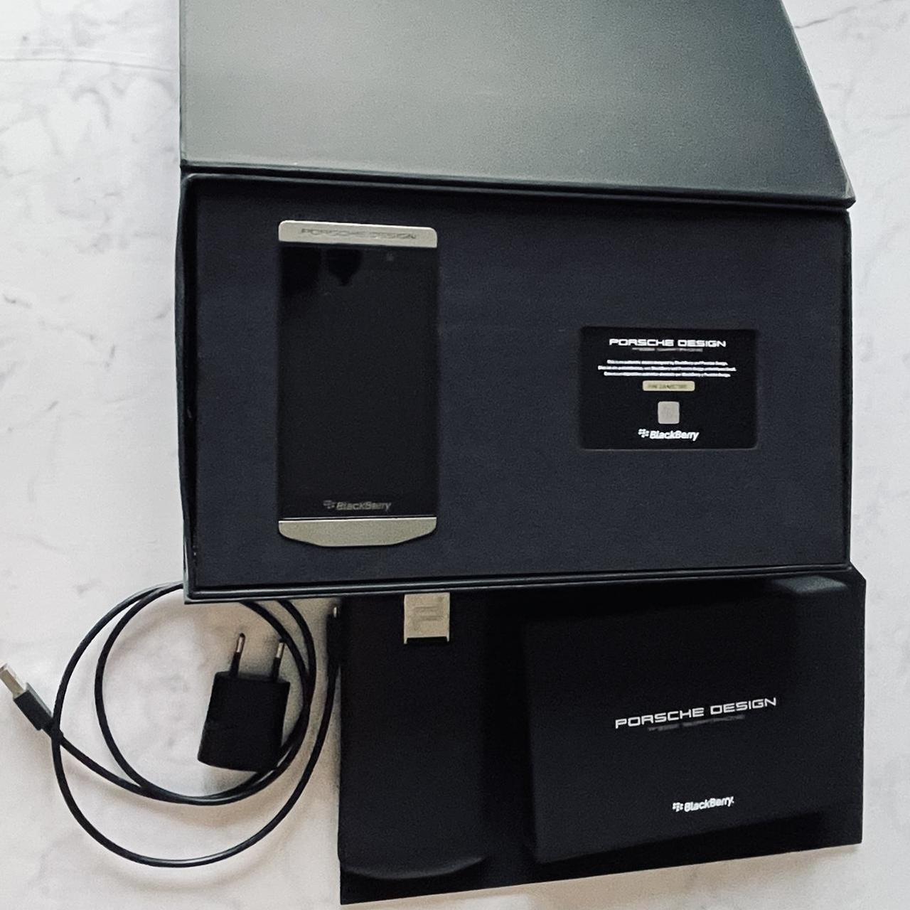 Blackburry Porsche design original with... - Depop