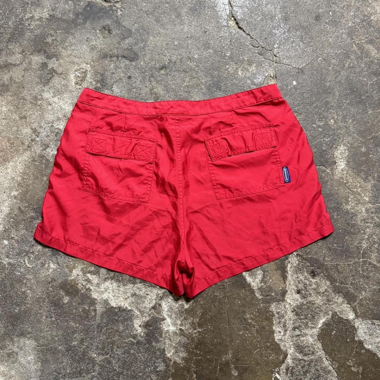 Vintage Y2K Red SideOut Summer Shorts Great... - Depop