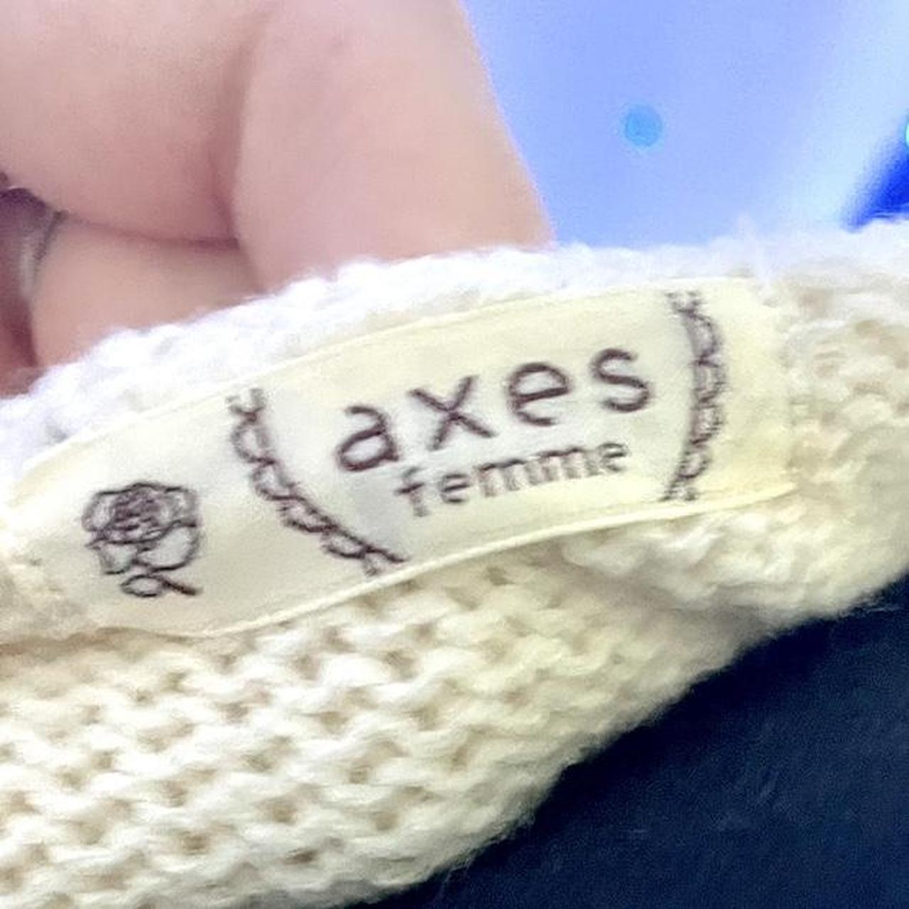 white axes femme sweater retail price:... - Depop