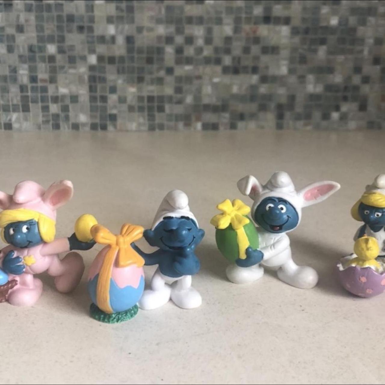 Puffi pasquali, serie completa, originali anni 80... - Depop