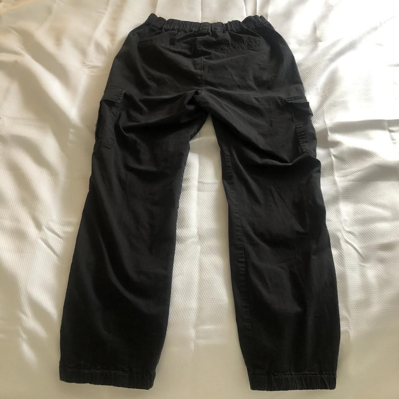 Garage black cargo parts - black cargo pants -... - Depop