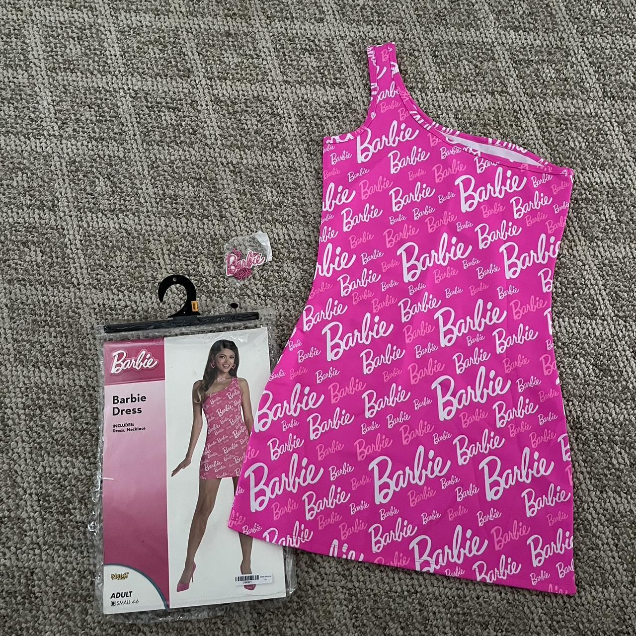 Spirit Halloween Classic Barbie Adult Bodycon Dress... - Depop