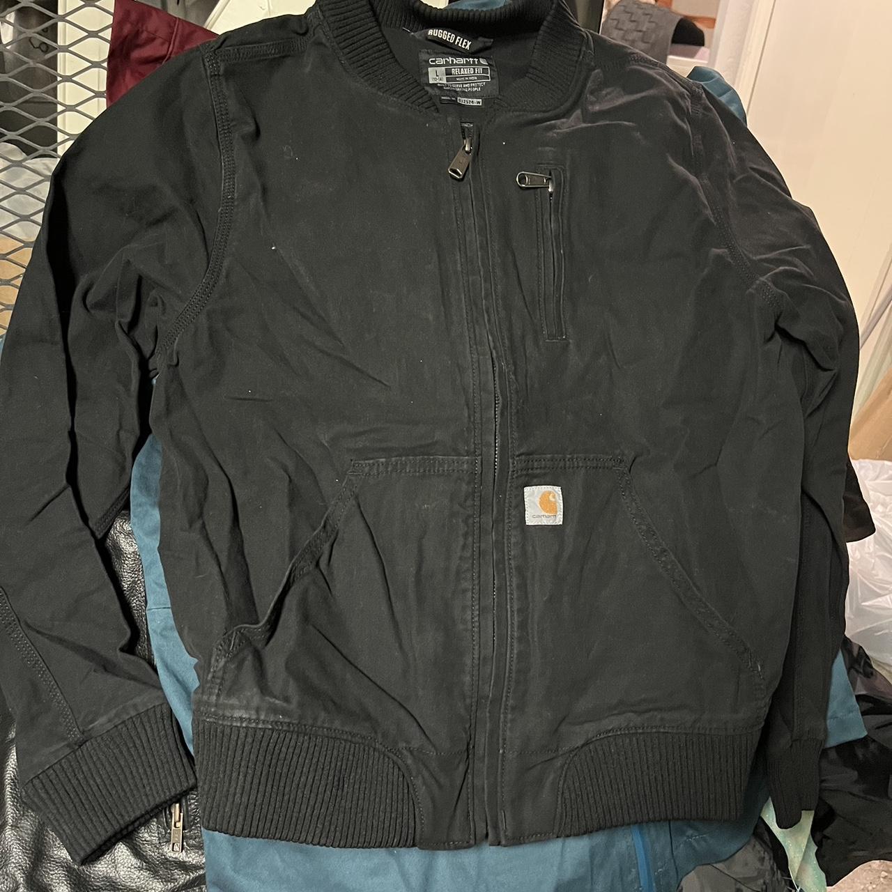 Carhartt Womens RUGGED FLEX® RELAXED FIT CANVAS JACKET - Depop