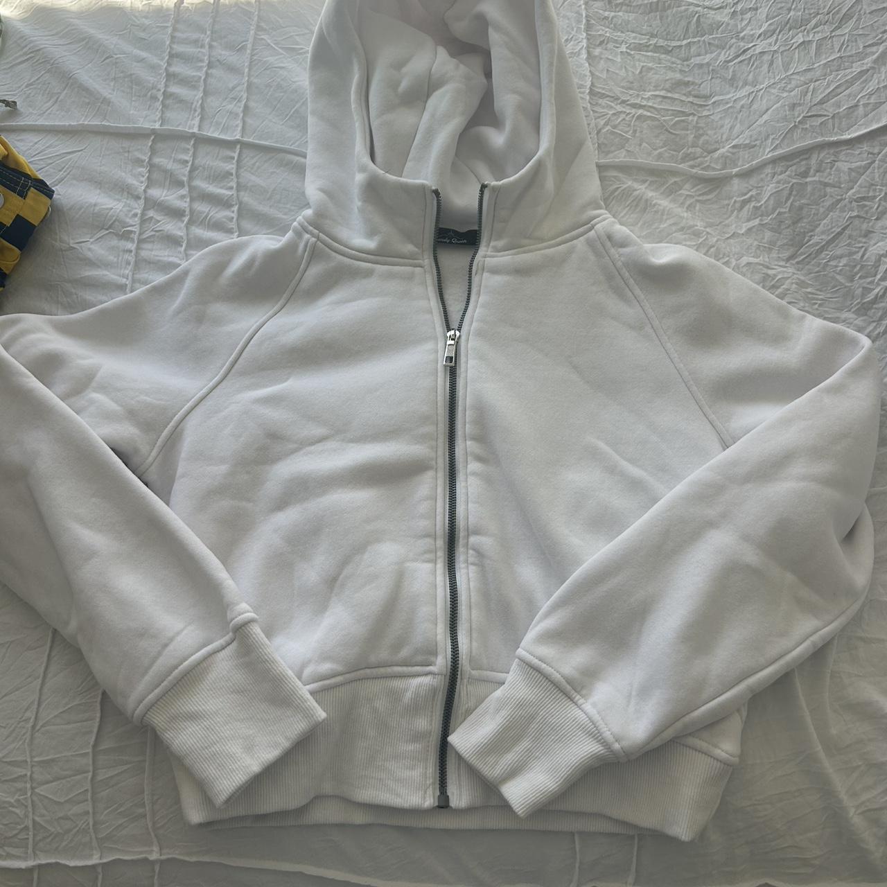 Amazon zip up jacket Very small stain, could... | Depop