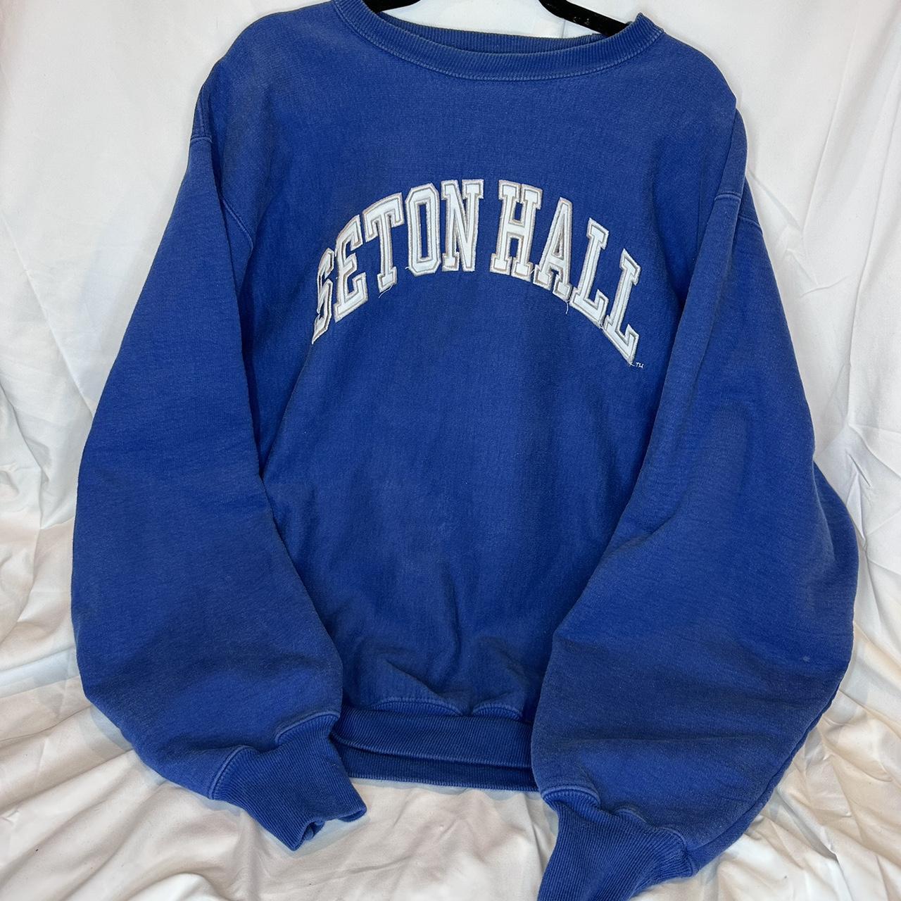 vintage seton hall crew neck - Depop
