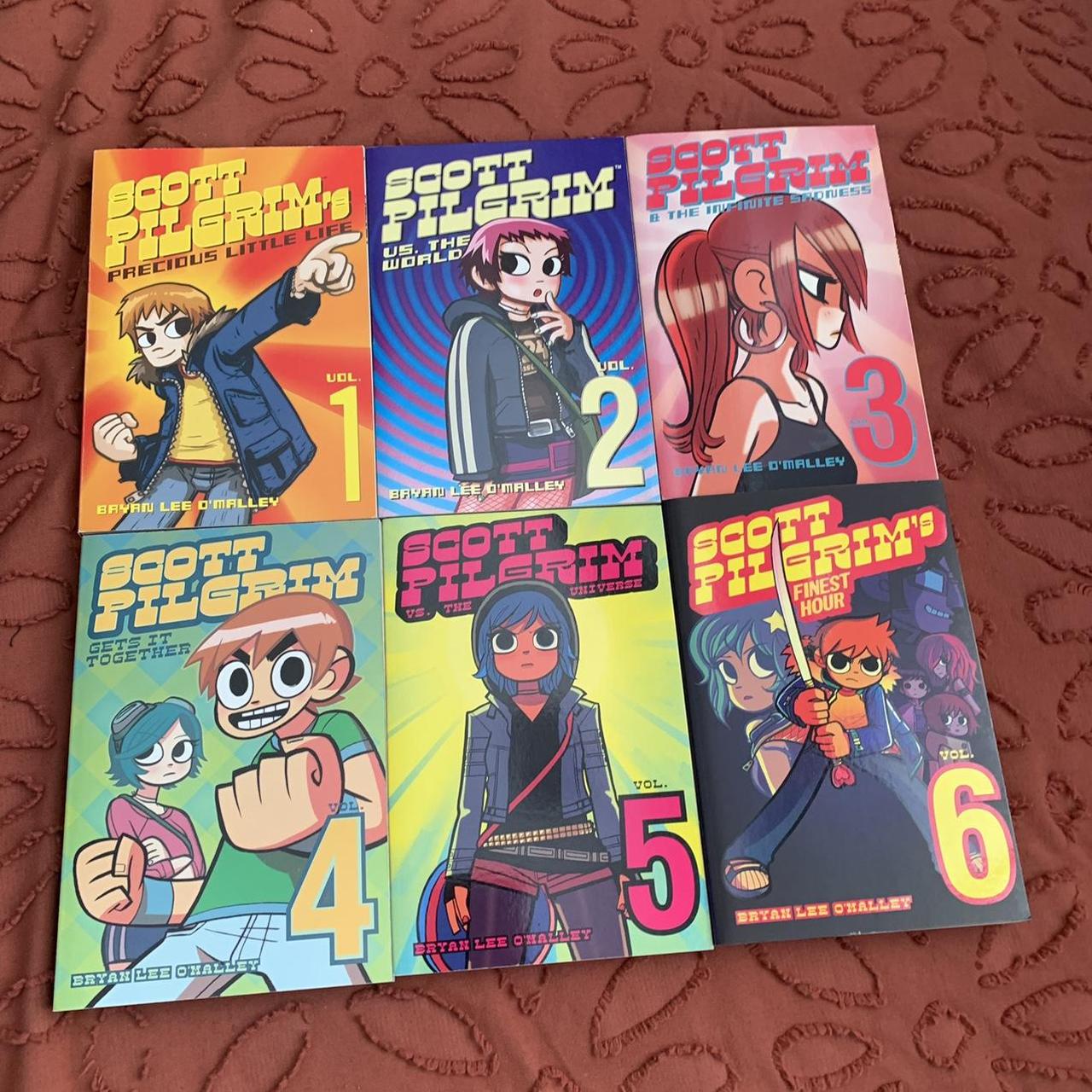 scott pilgrim vs the world comic book series great... - Depop