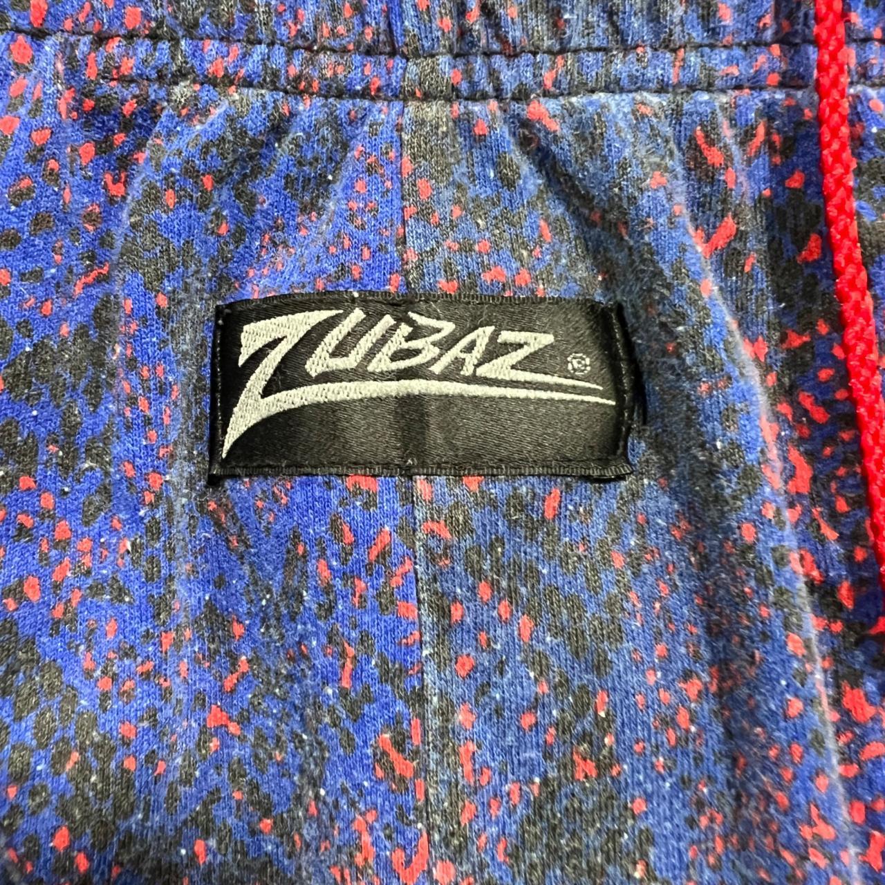 Vintage buffalo bills Zubaz sweat pants size... - Depop
