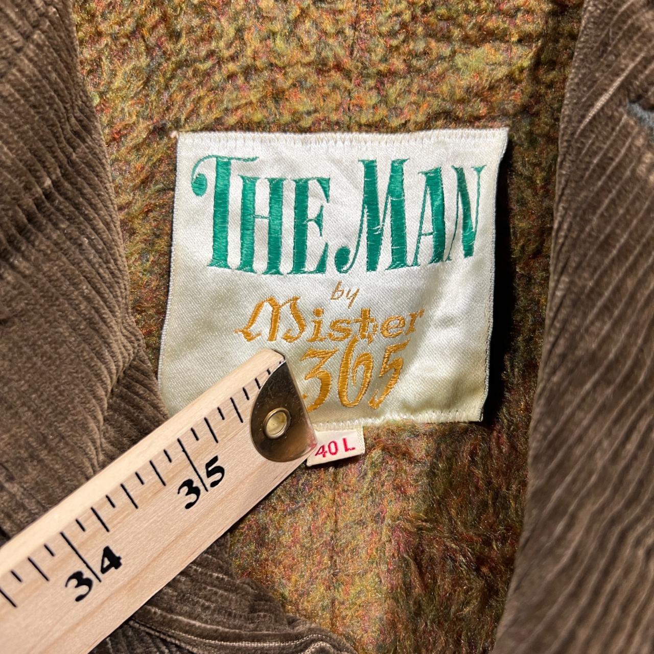 vintage the man by mister 365 jacket size xl Size:... - Depop