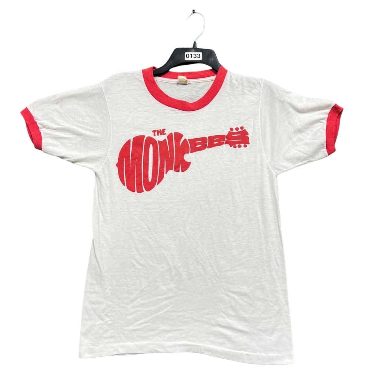 The monkbbs ringer band t shirt size medium Size:... - Depop