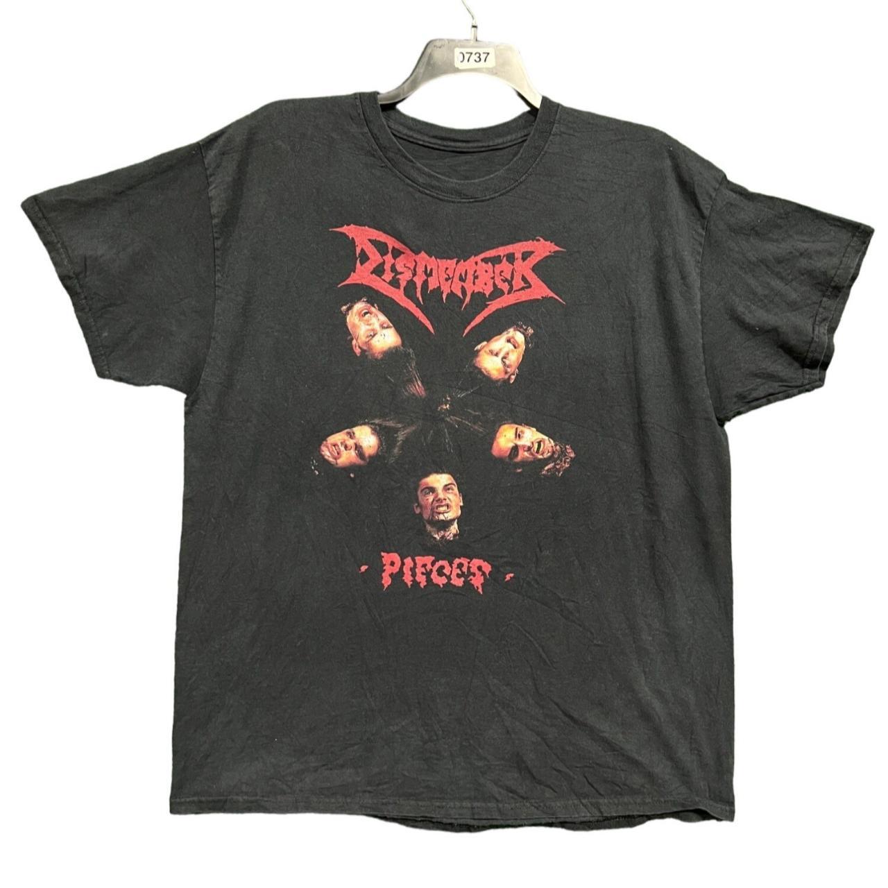 Vintage dismember pieces band T-Shirt size... - Depop