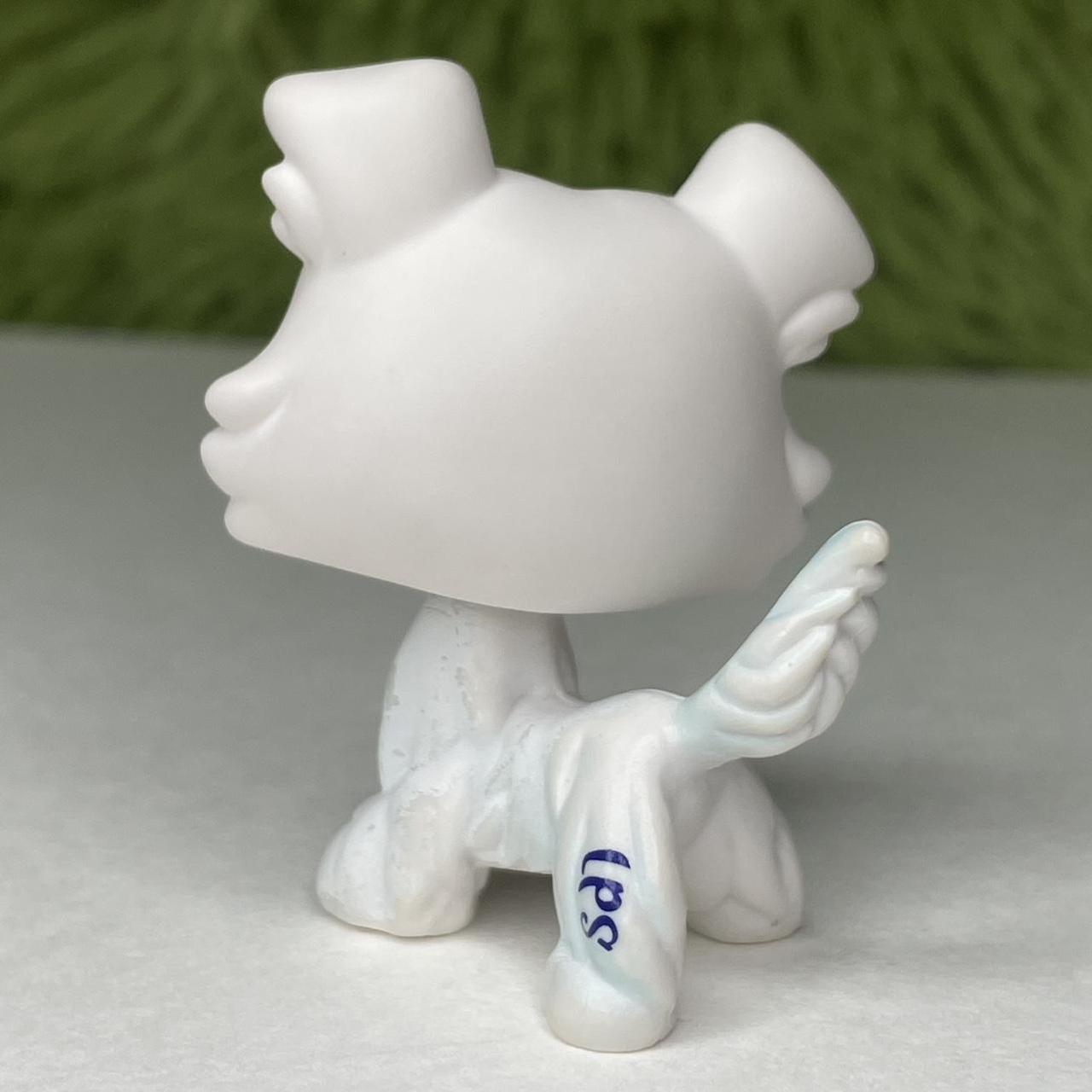 littlest pet shop / lps aftermarket white collie. no... - Depop