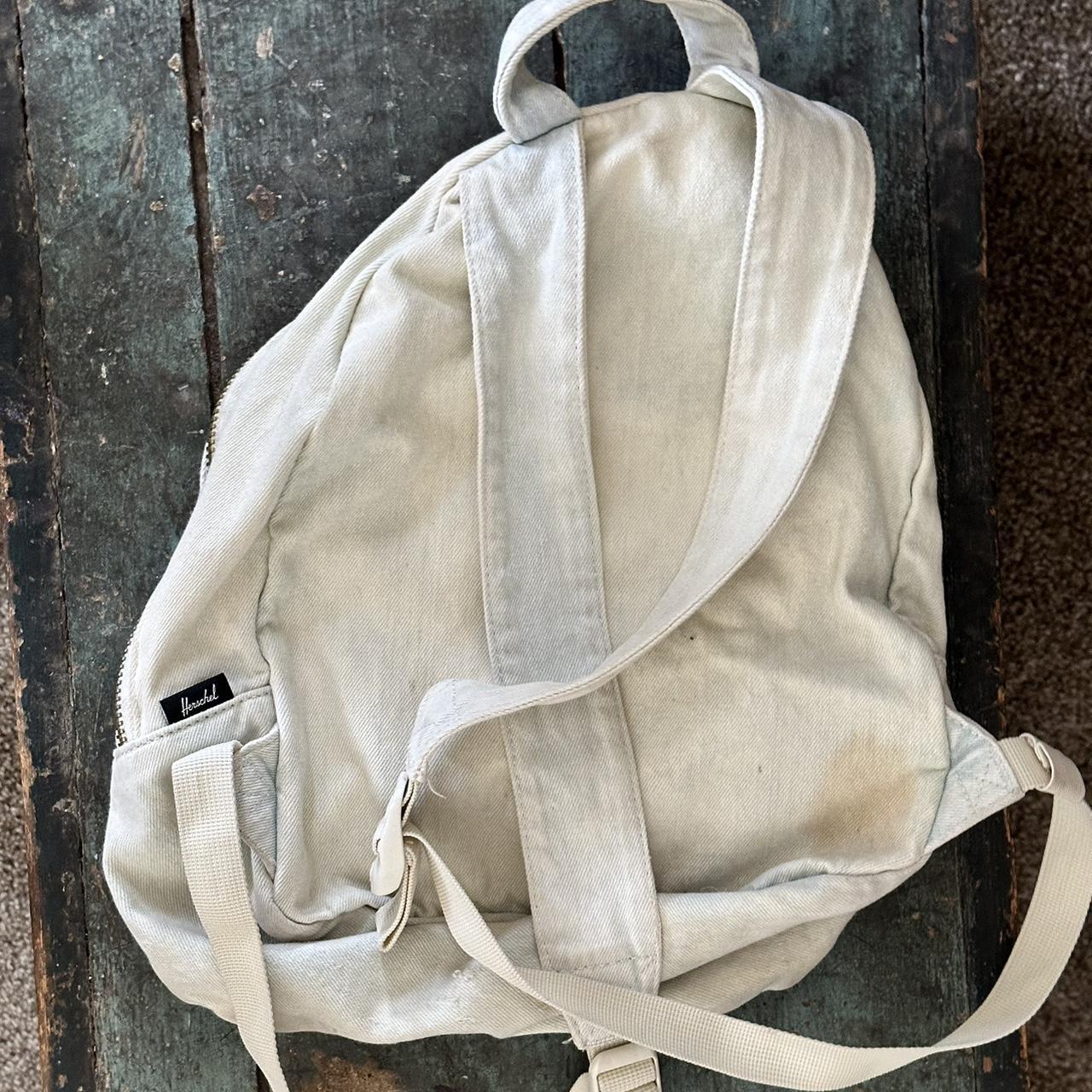 HERSCHEL BACKPACK Light acid washed backpack. Very... - Depop