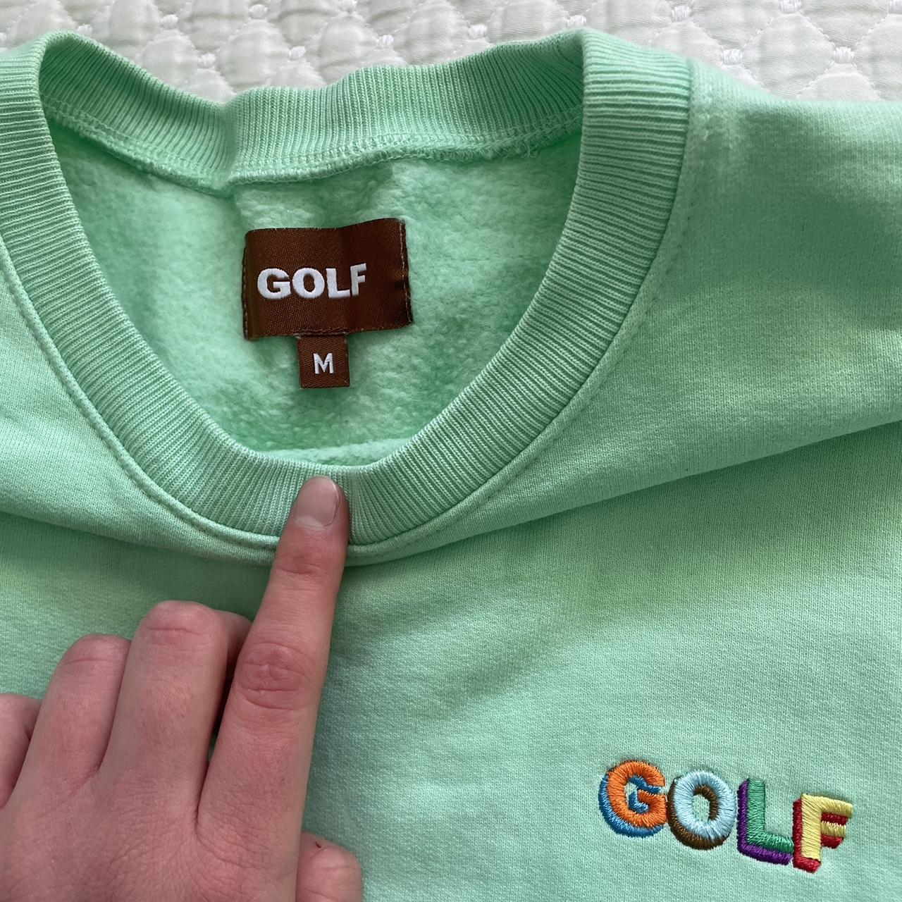 GOLF MULTI COLOR 3D MINI LOGO CREWNECK by GOLF WANG... - Depop