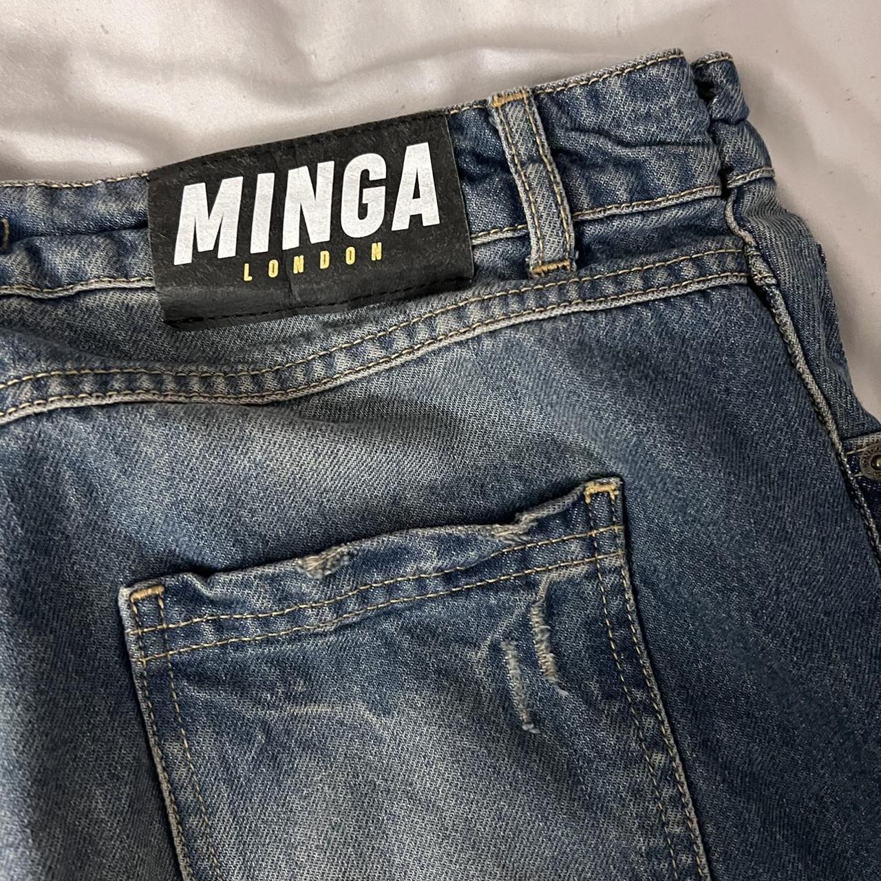Minga London Women's Blue Skirt | Depop