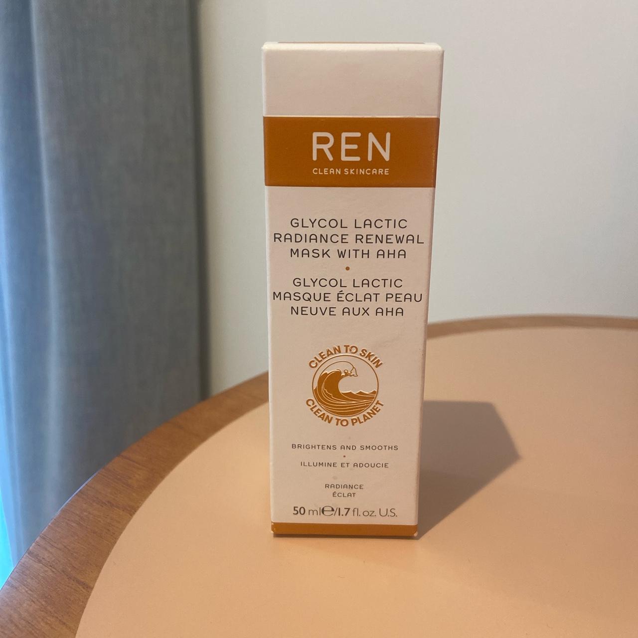 brand new REN face mask this is the glycol lactic... - Depop