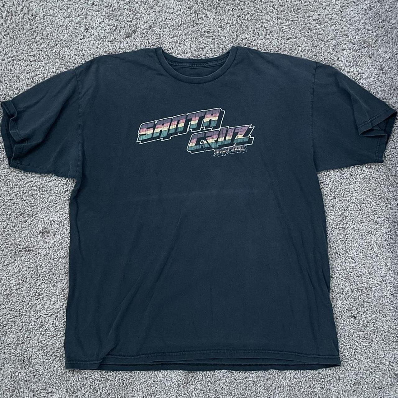 santa cruz rip curl graphic t shirt - Depop