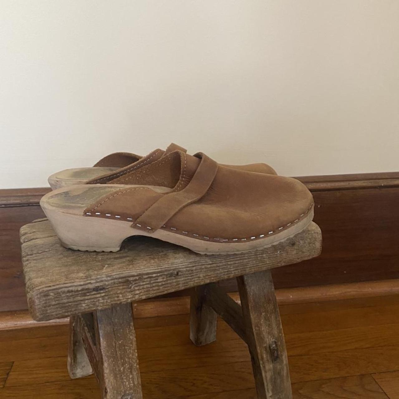 Perfectly worn in Lotta from Stockholm clogs. Don’t... - Depop