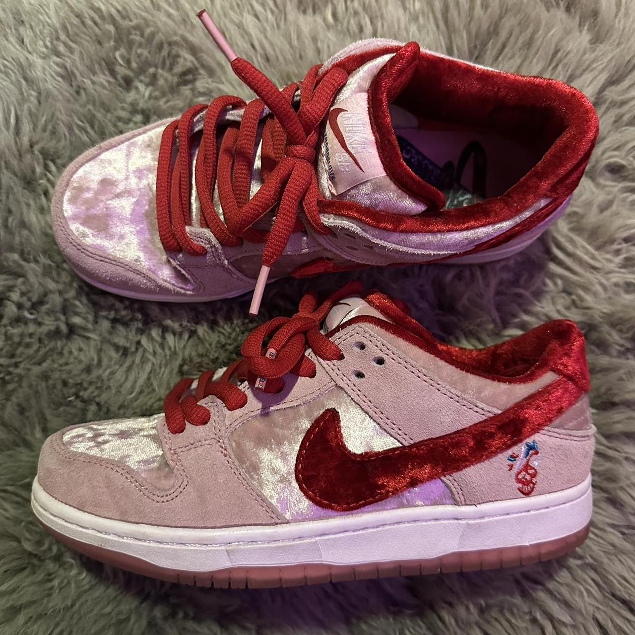 Authentic strange love dunks, women’s size 6.5-7. ... | Depop