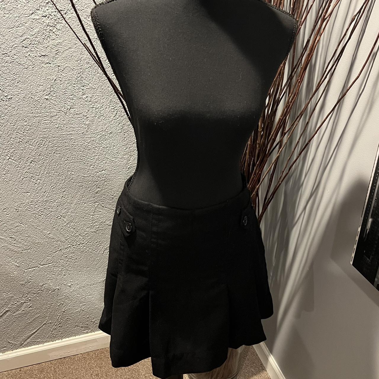 🖤GAP BLACK PLEATED WOOL MINI SKIRT 🖤 Size 8 Waist... - Depop