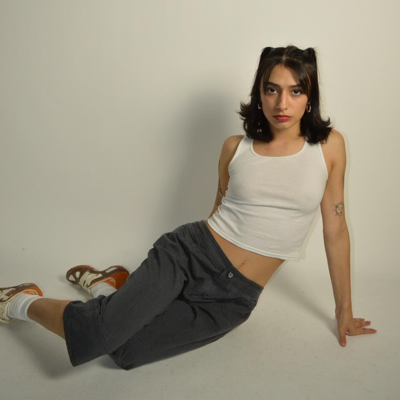 Vintage Banana Republic Capri Jorts Waist 30” Rise... - Depop