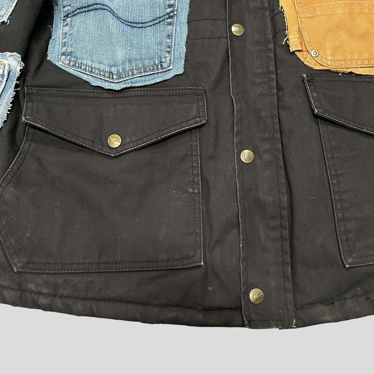 Reconstructed Wells Carhartt Pocket Workwear Jacket... - Depop