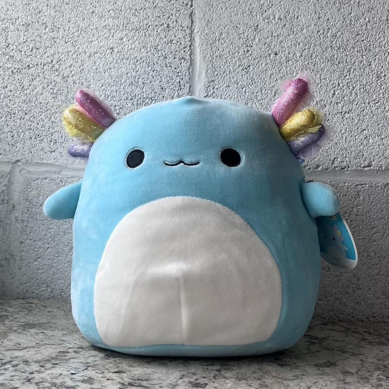 Squishmallows Blue and Pink Stuffed-animals | Depop