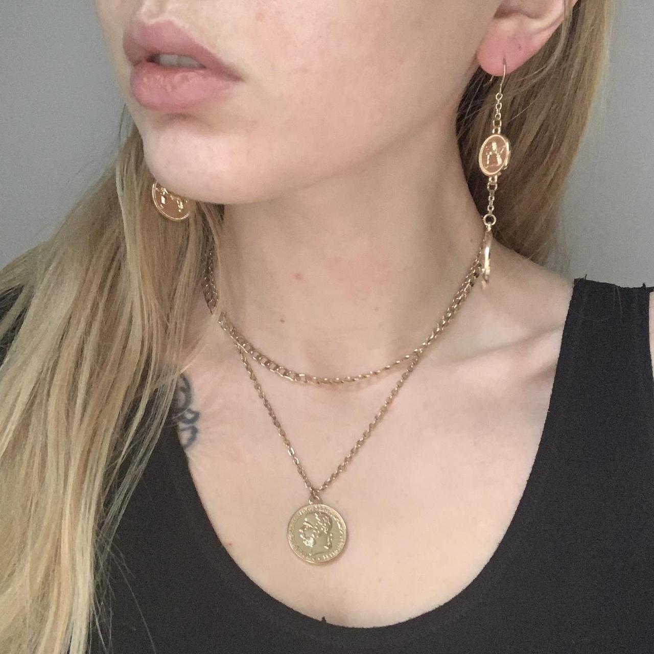 Angel coin jewelry set 💖 ABOUT THE ITEM: This set... - Depop