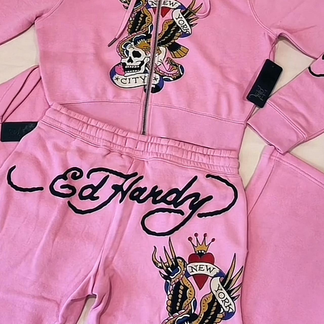 PINK ED HARDY SET 🍒RESTOCK 🍒 small size back in... | Depop