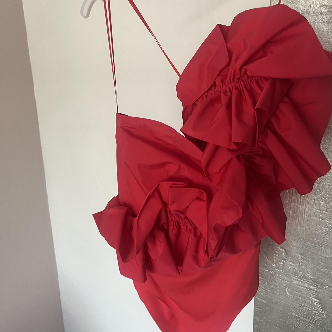 selling a zara ruffled bodysuit never been worn... - Depop