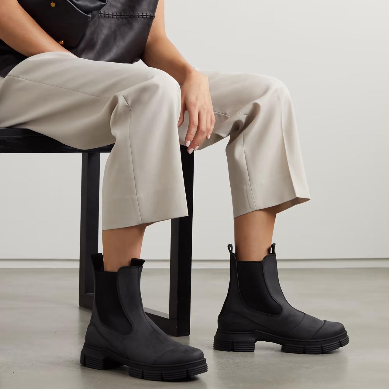 GANNI City rubber boots RRP 215 (currently on the... - Depop