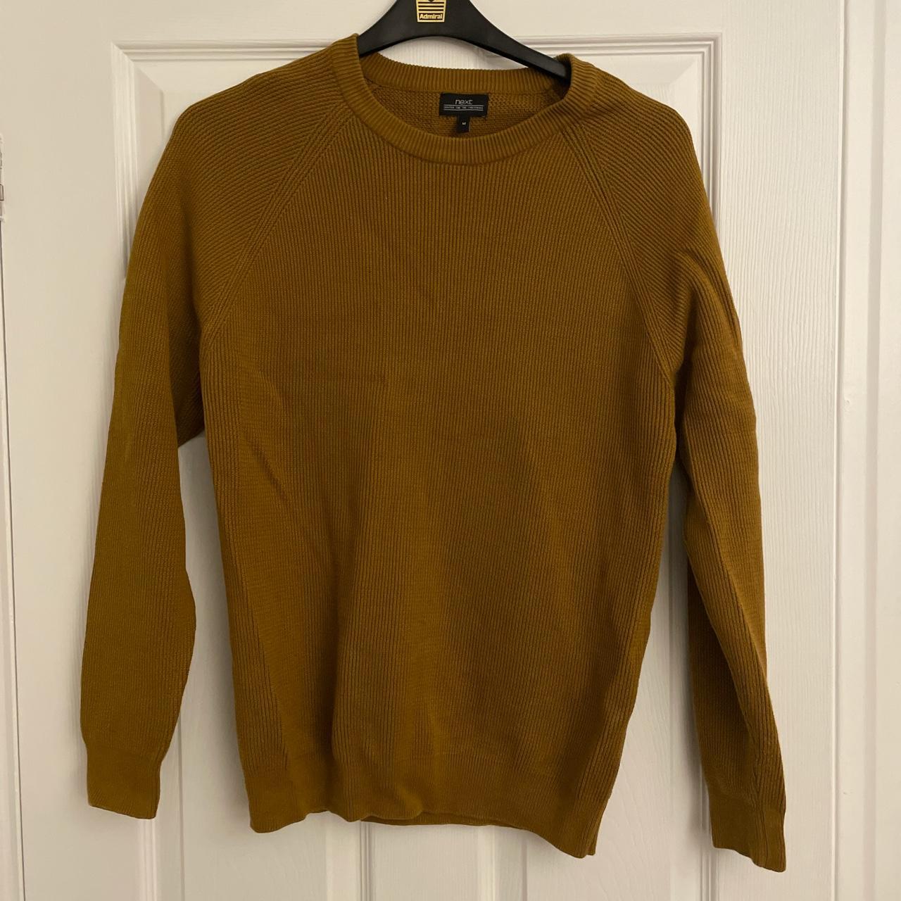 Mustard coloured Next smart jumper. Size UK Medium.... - Depop