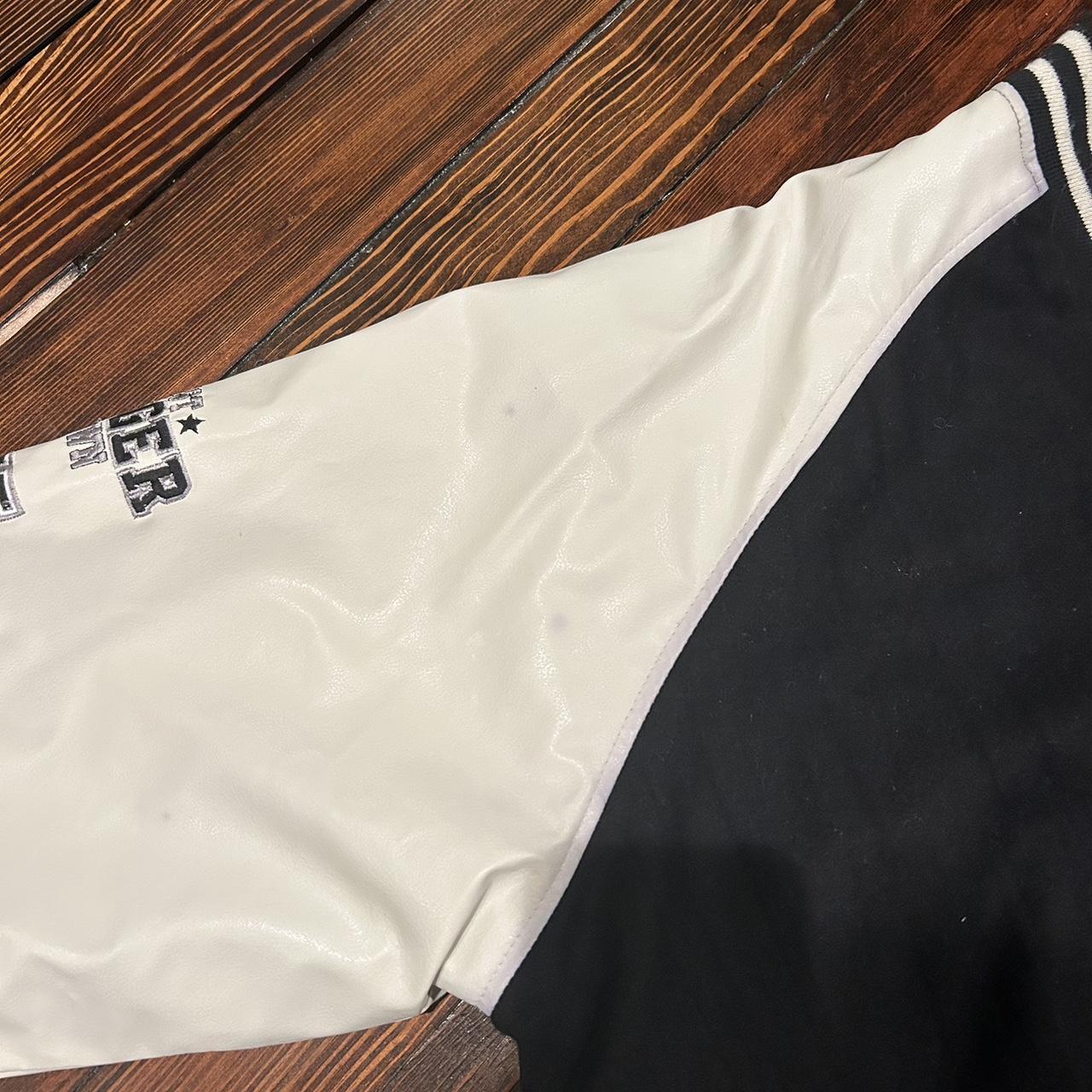 Vintage 90s Steve and Barry’s Hot Rod Cafe Letterman... - Depop