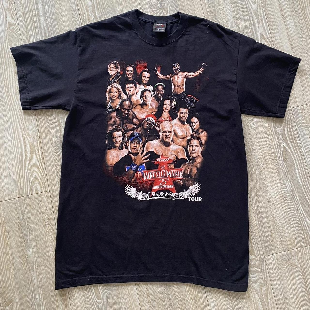 vintage 2008 WWE WWF men’s size large RAW wrestle... - Depop
